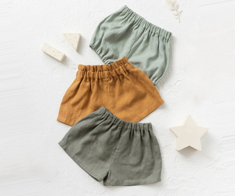 Set of PDF Sewing Patterns for Baby Bloomers Baby Shorts and - Etsy ...