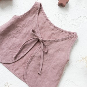 Tie Back Top Pattern. Open Back Crop Top GAJA. Simple but Original Top ...