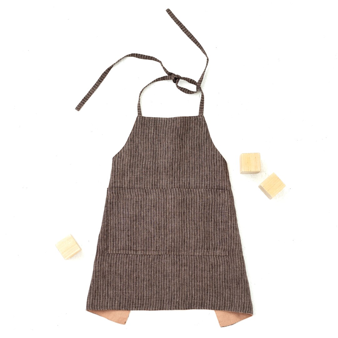 PDF Sewing Pattern for Layered Kids Apron Hubert With a Front Pocket ...