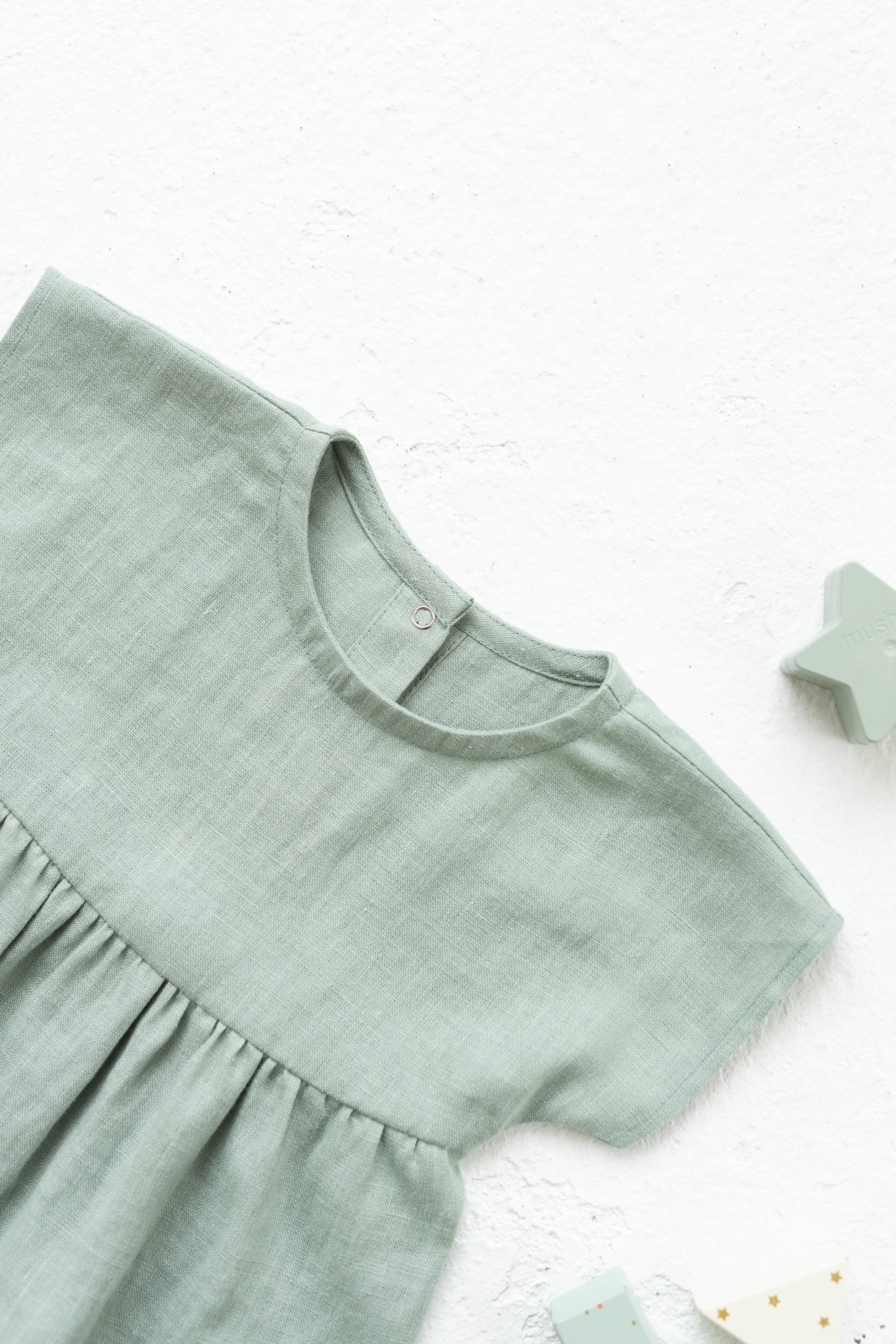 Sewing Pattern of Loose Top With Ruffles for Girl From 1 Month - Etsy