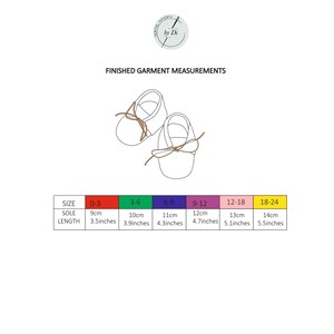 Sewing Pattern for Baby Booties. Simple to Make. Booties Size From ...