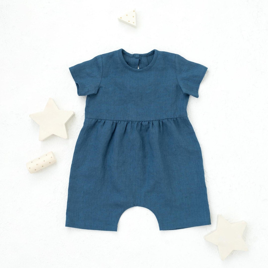PDF Sewing Pattern for Summer Romper. Boys & Girls Short Romper in ...