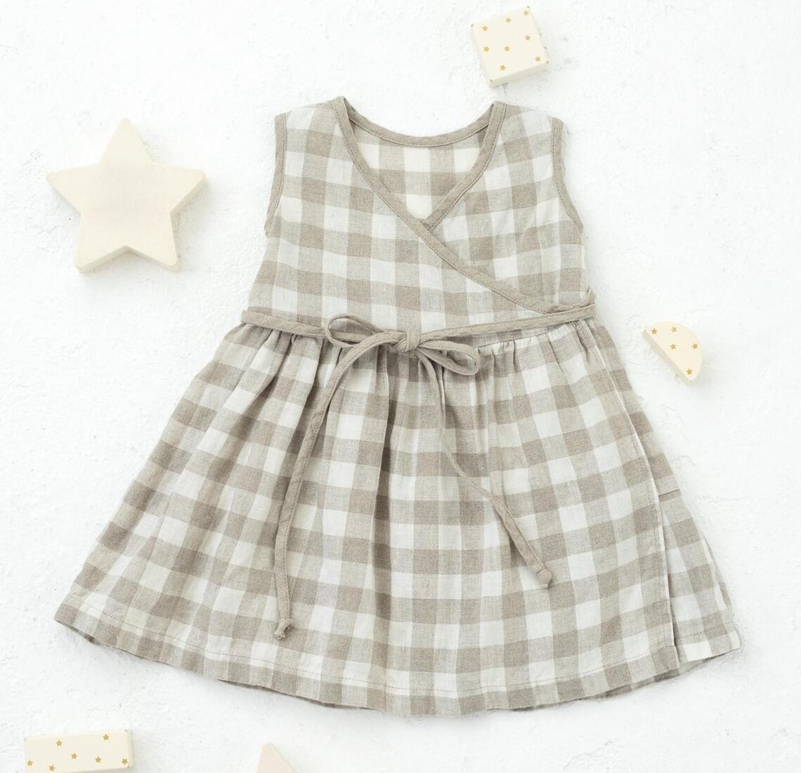 Wrap Dress Sewing Pattern File. Dress Wrap. Lovely Dress With V-neck ...