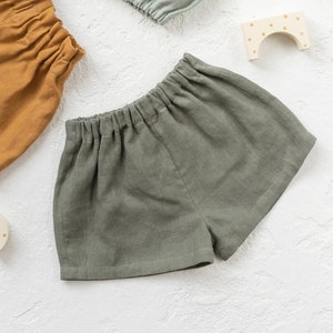 Sewing Pattern of Shorts for Kids. Simple to Make Baby Shorts. Mini ...