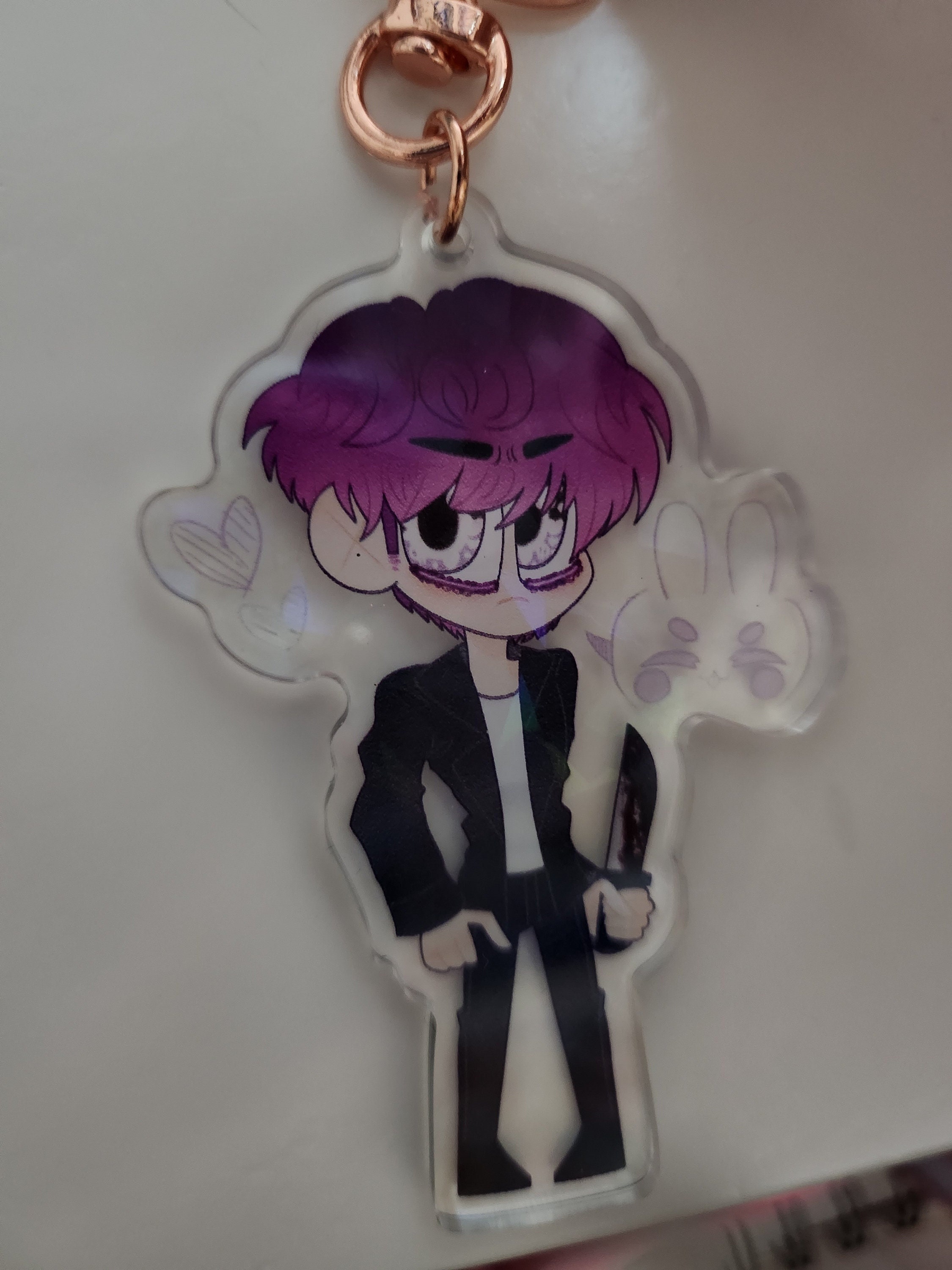 Stabby Lee Know Keychain(stray Kids)-minho-skzoo-kpop-cute-kawaii-skz ...