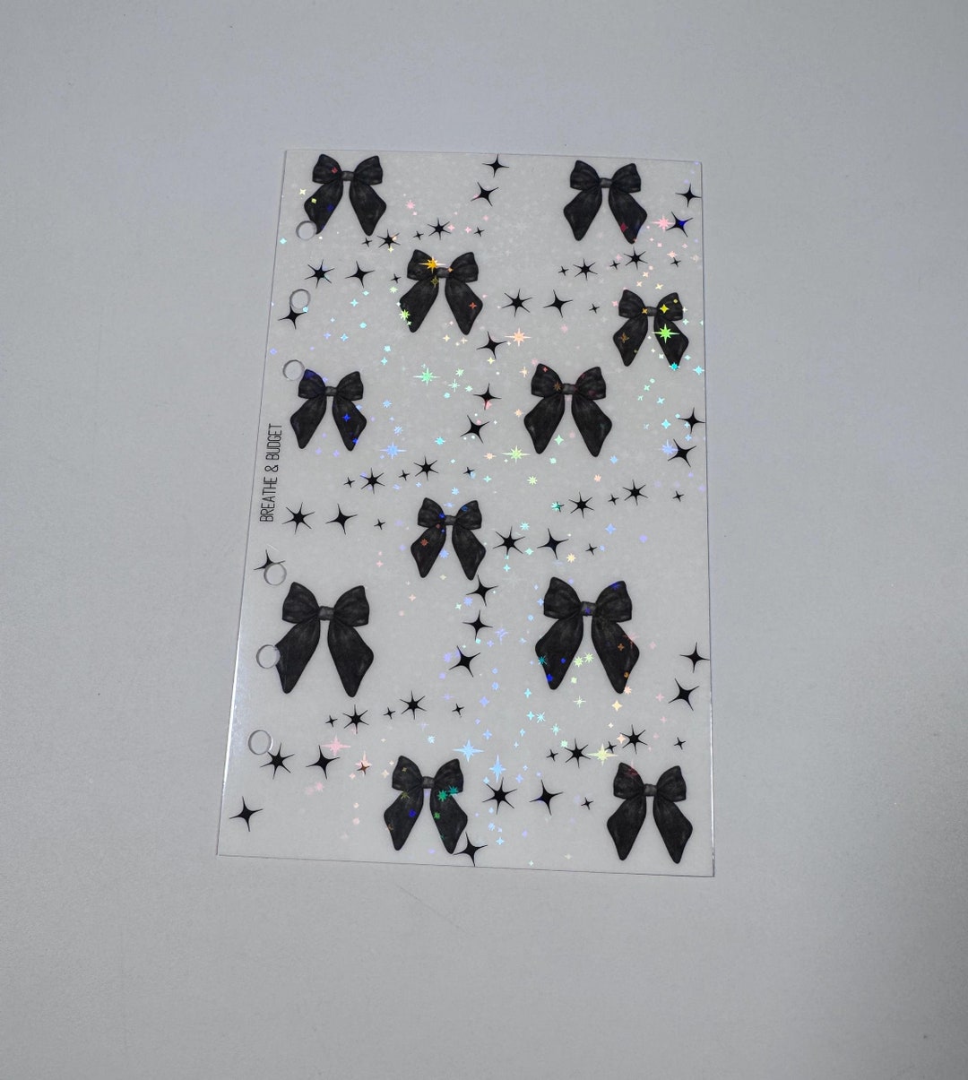 Bows | Dashboard | Physical Product | A5 | Personal Size - Etsy