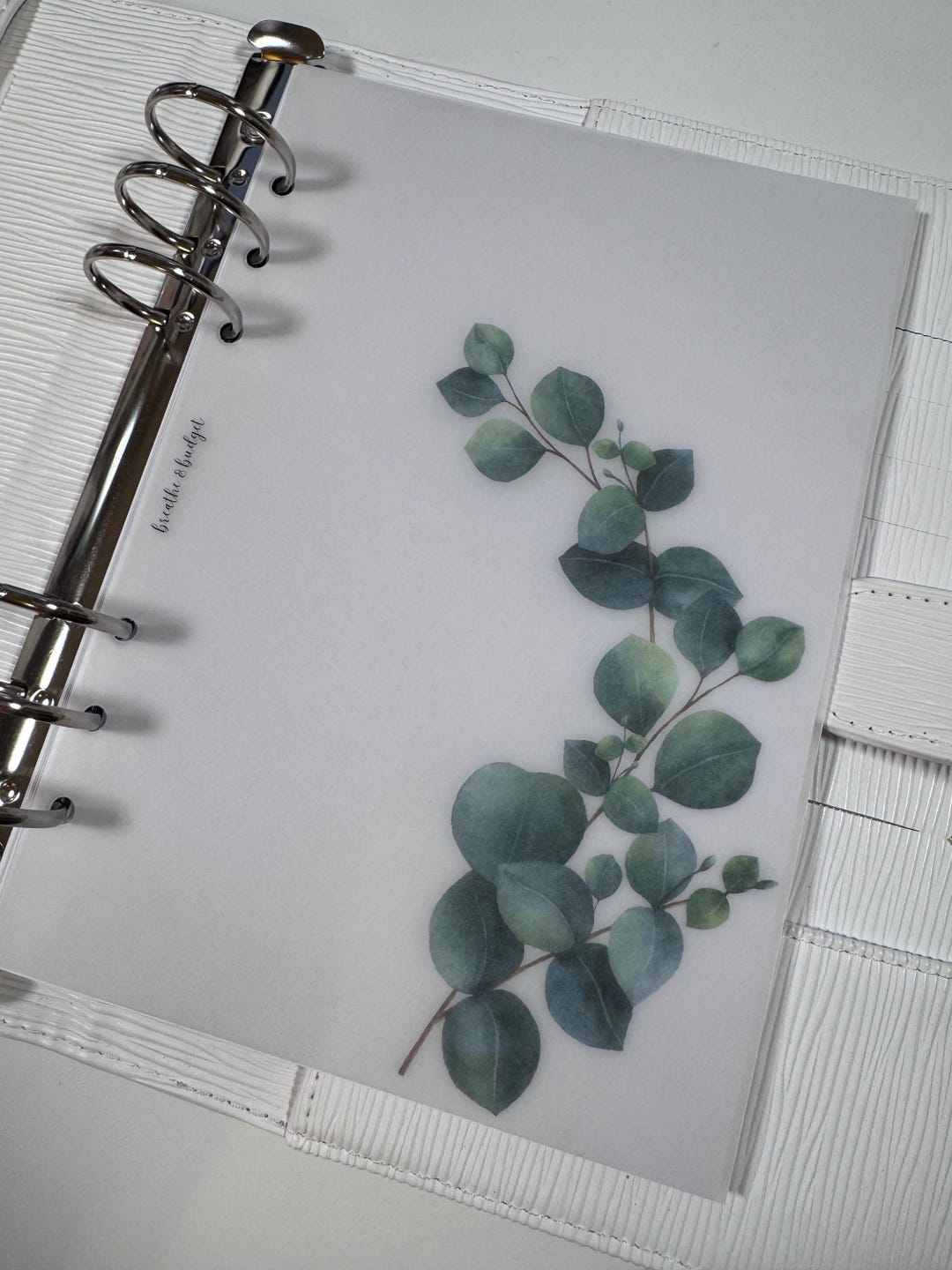 Nature | Dashboard | Physical Product | A5 | Personal Size - Etsy