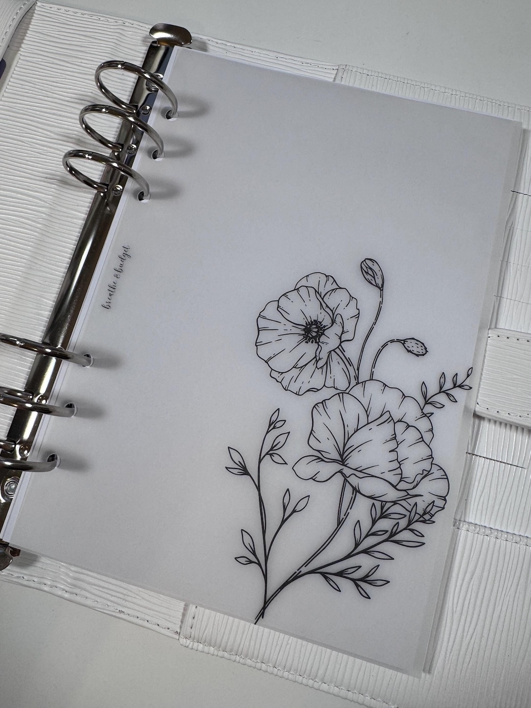 Nature | Dashboard | Physical Product | A5 | Personal Size - Etsy