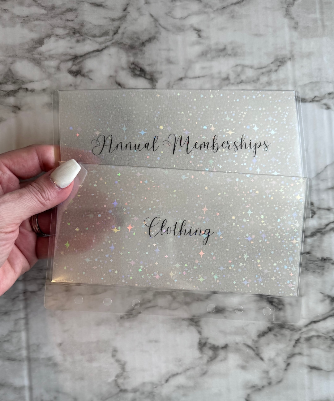 Starlight Vellum Custom Cash Envelopes | Starlight | Laminate | Cash ...