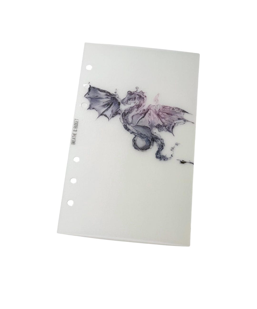 Winter Dragon Dashboard | Physical Product | A5 | Personal Size - Etsy