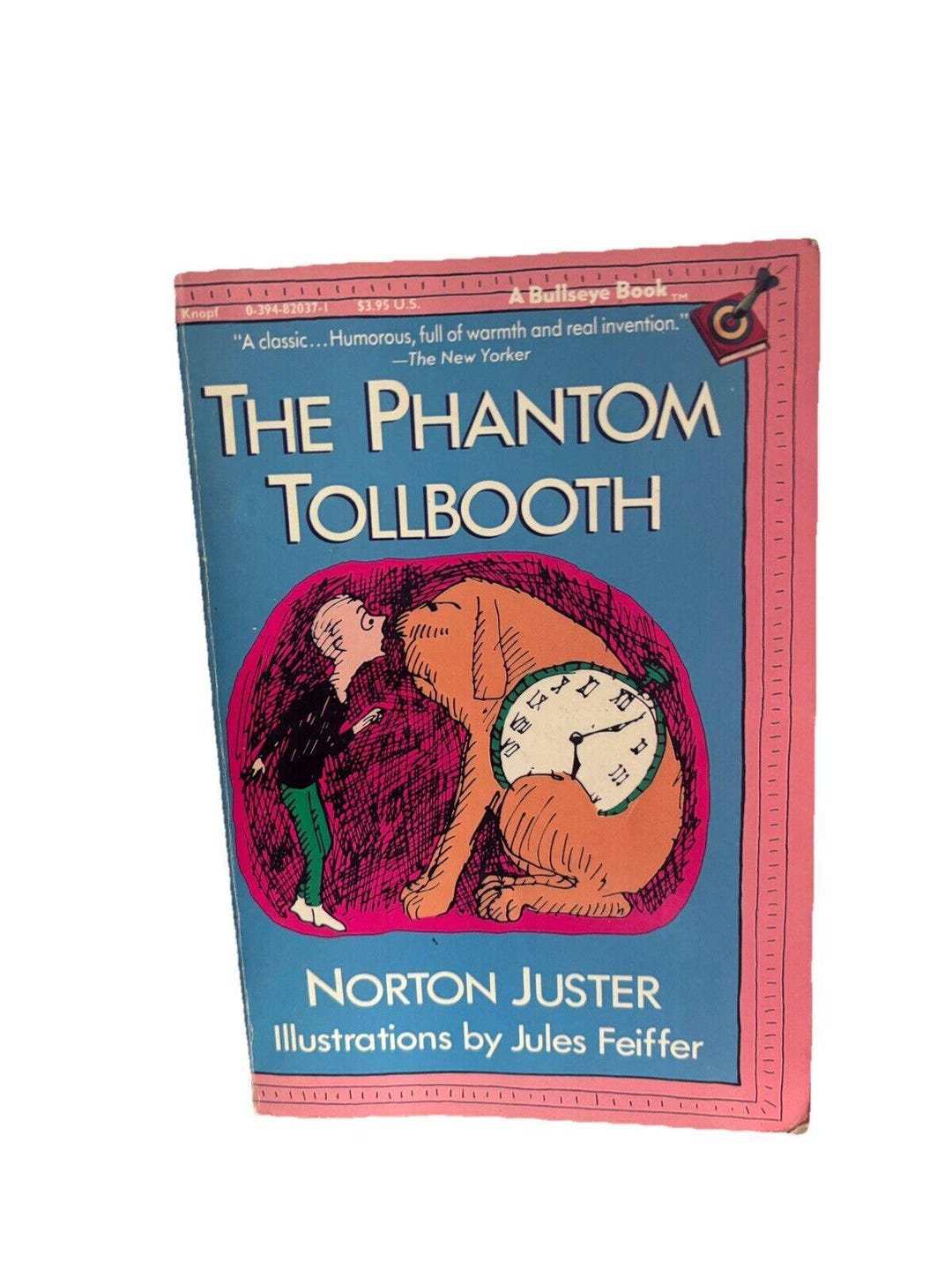 The Phantom Tollbooth by Norton Juster 1989 Vintage Bullseye Books ...