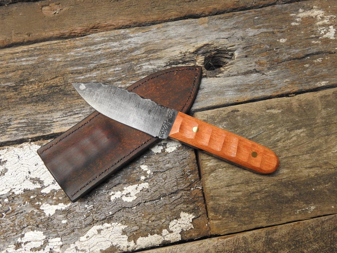 Rustic Bushcraft Knife. Handmade Kephart Blade. - Etsy