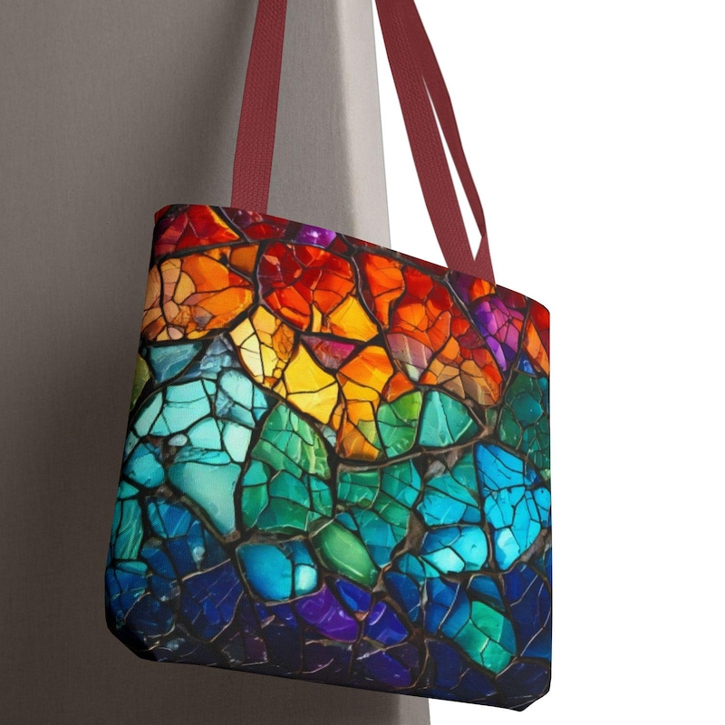 Colorful Tote Bag - Etsy