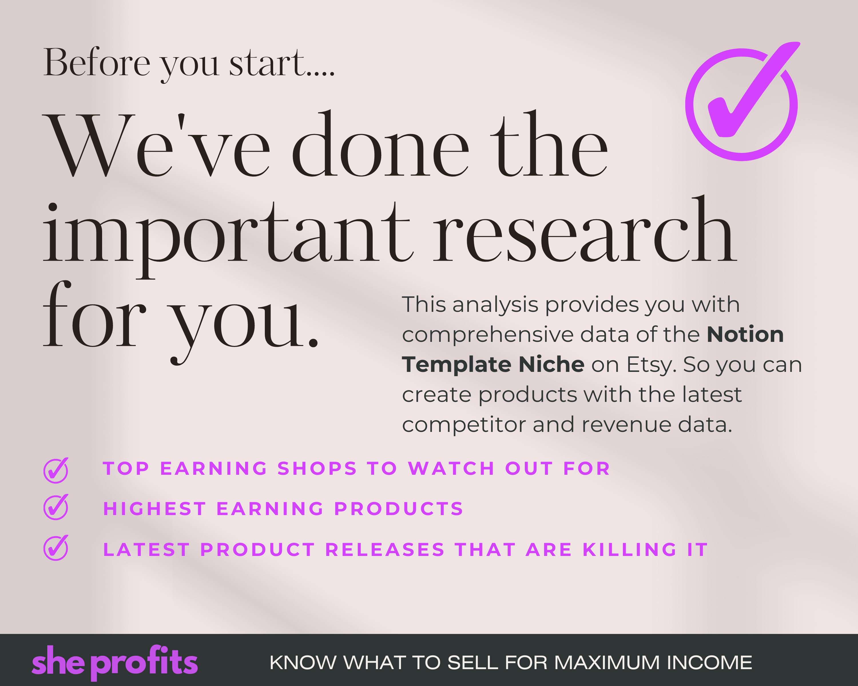 Notion Template Competitor Research Done for You, Competitor Analysis ...
