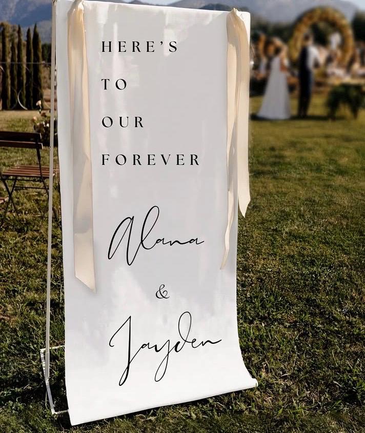 Fabric Signage - Etsy