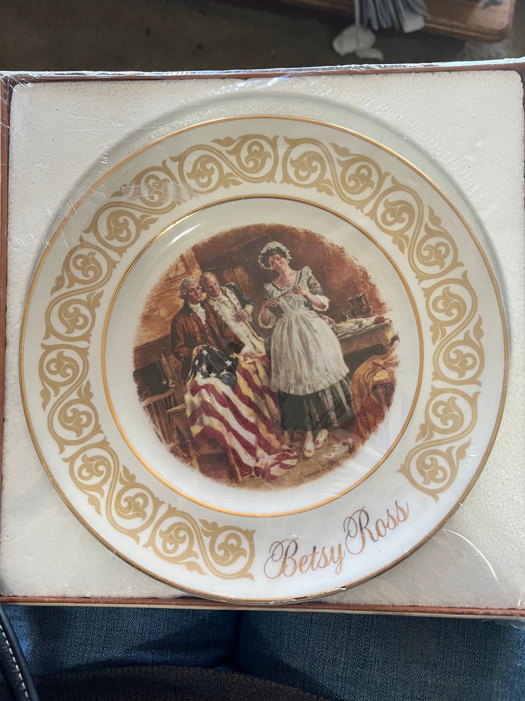 Avon Betsy Ross Plate - Etsy
