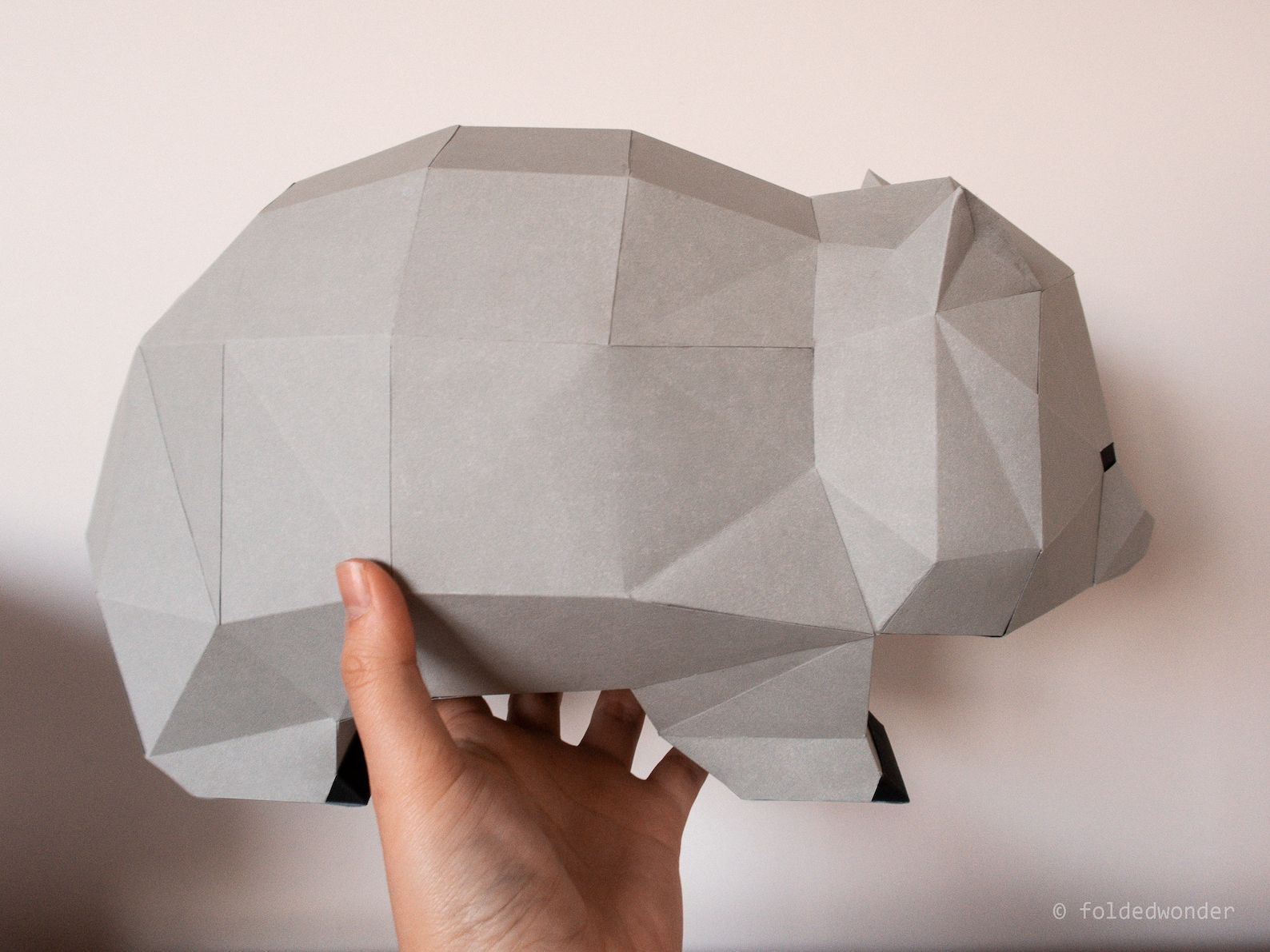 Cute Wombat and Cube Poop Papercraft Template, DIY Australian Animal ...