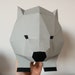 Cute Wombat and Cube Poop Papercraft Template, DIY Australian Animal ...