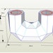 Double Opening Vase Papercraft Set, DIY Flower Vase 3D Puzzle, Stunning ...