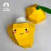 Adorable 3D Mango Set, Papercraft Template, DIY Fruit Origami, Digital ...