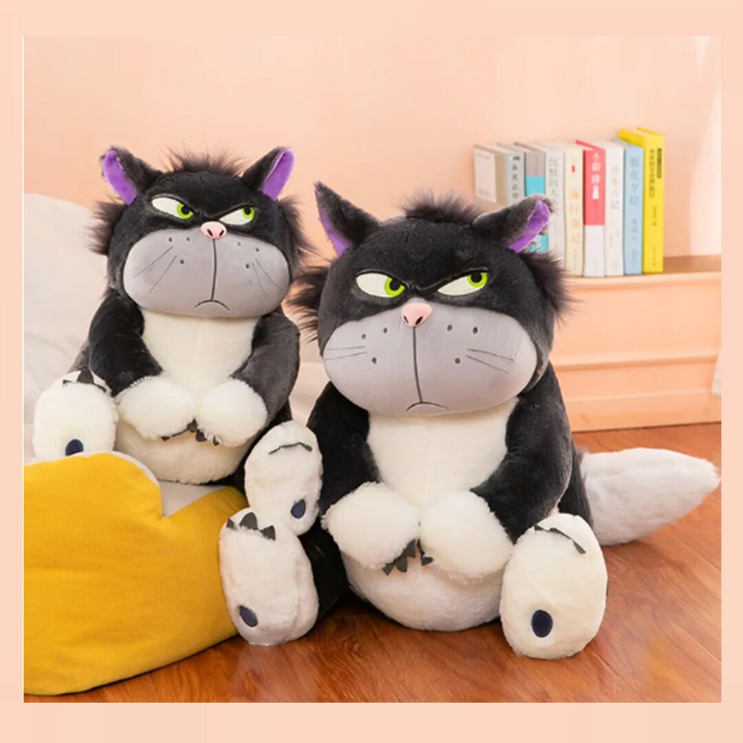 30cm, 45cm or 60cm Disney Lucifer Cat Cinderella Plush Toy Stuffed ...