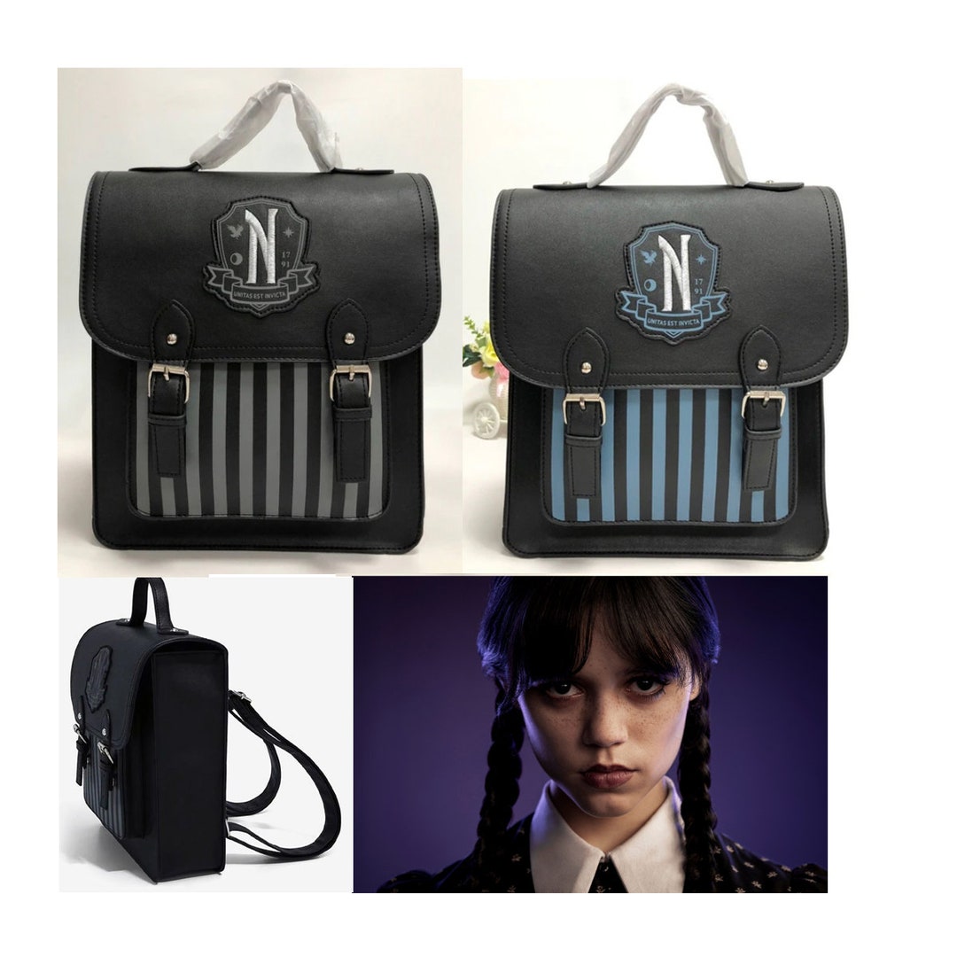 Wednesday Addams Nevermore Academy Backpack Bag - Etsy