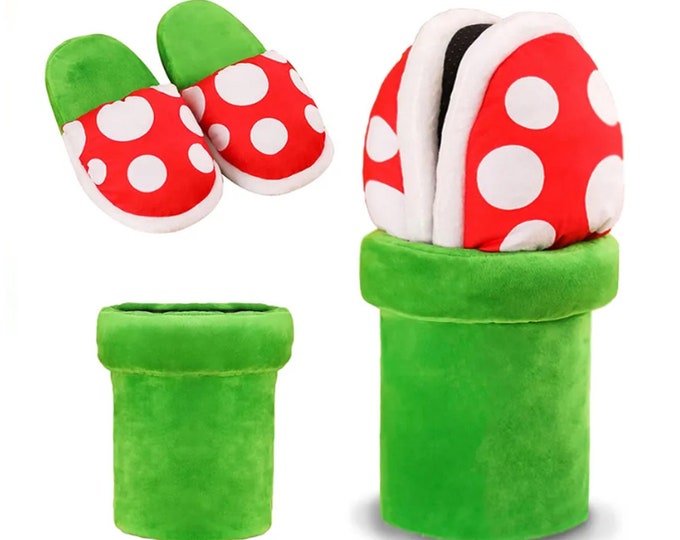 1993 Vintage Super Mario Luigi Plushy Slipper / Banpresto Nintendo Japan Cute Game/ Stuffed Soft ...