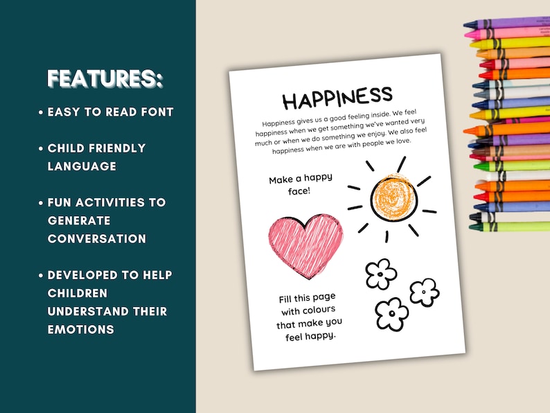 Exploring Emotions Workbook for Kids, Social Emotional Learning ...