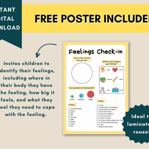 Exploring Emotions Workbook for Kids, Social Emotional Learning ...