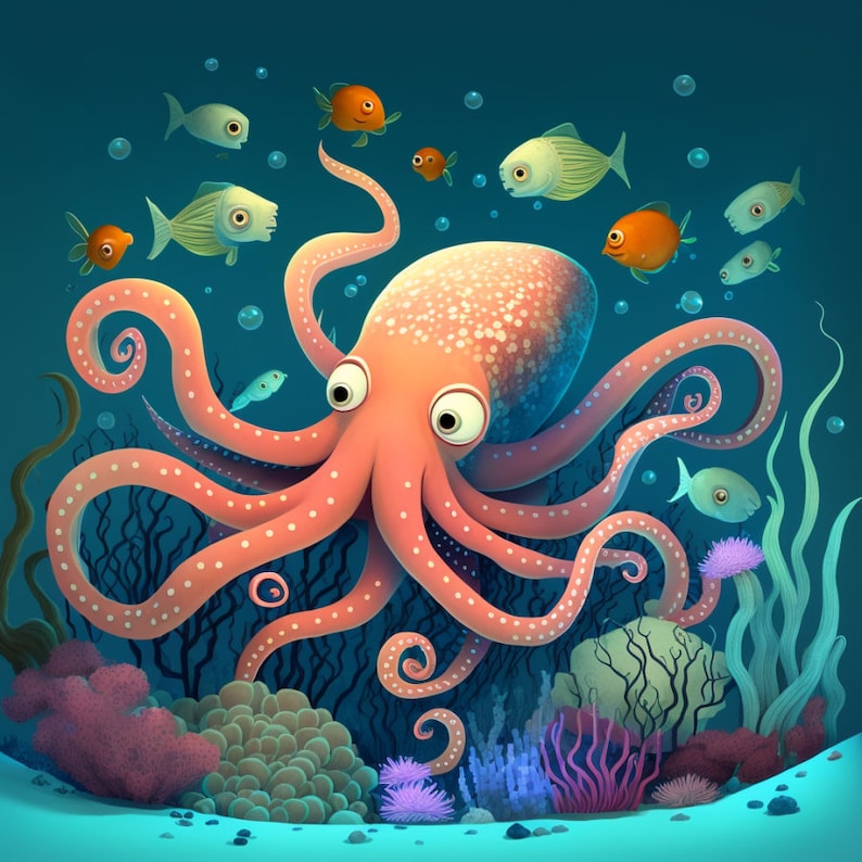 OCTO'S UNDERWATER ADVENTURE: A Tale of Breaking the Screen Time Spell ...