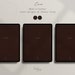 Dark Mode Digital Journal: Vintage Brown Leather Design (digital ...