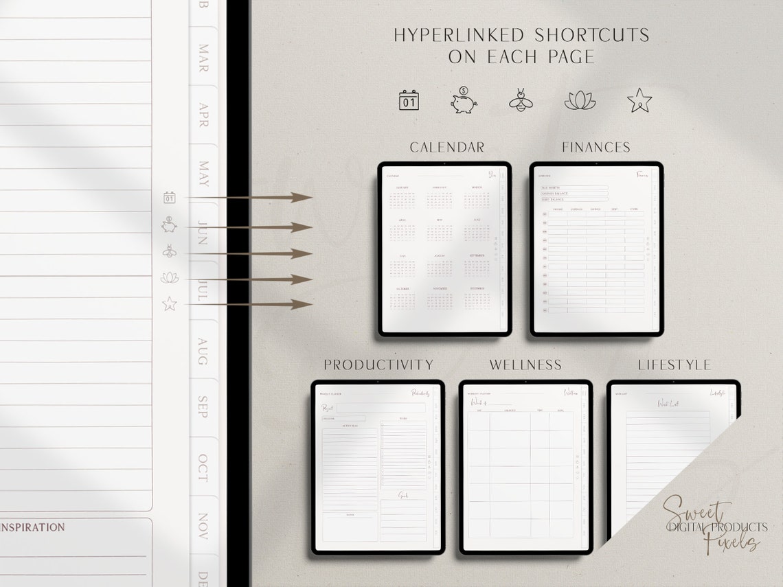 Black Girl Life Planner 2024 Planner Black Girl Planner Digital Planner ...