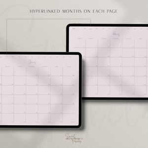 2025 Digital Calendar Planner Vintage Rose, Pink Monthly Calendar ...
