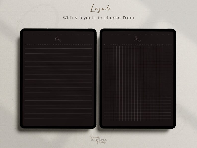 Dark Mode Digital Journal: Vintage Brown Leather Design (digital ...