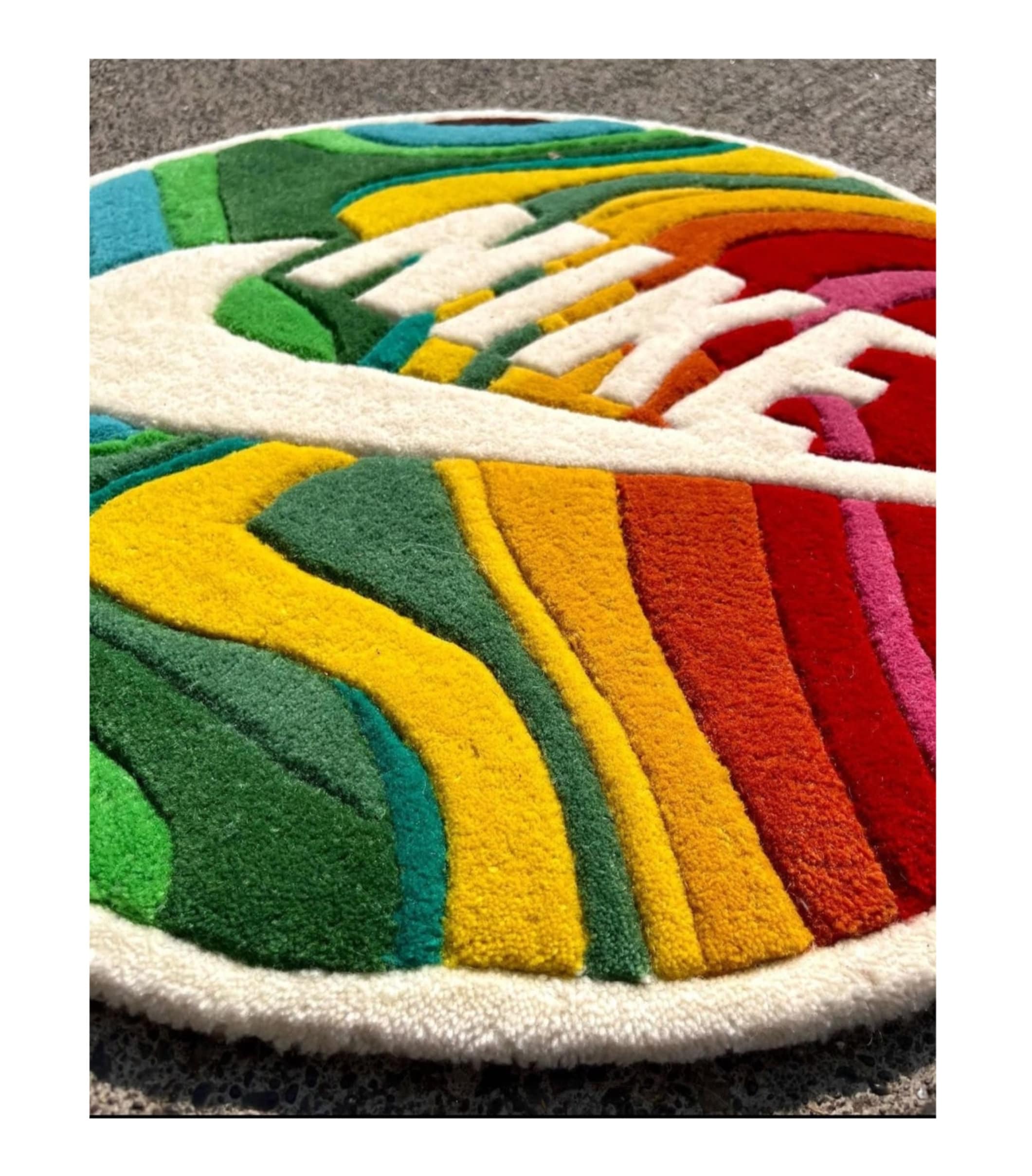 Custom Tufted Rugs Custom Name Rug Customized Tufting Rug - Etsy