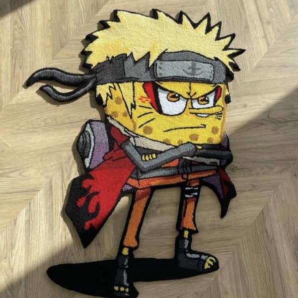 Spongebob Tufted Rugs - Etsy
