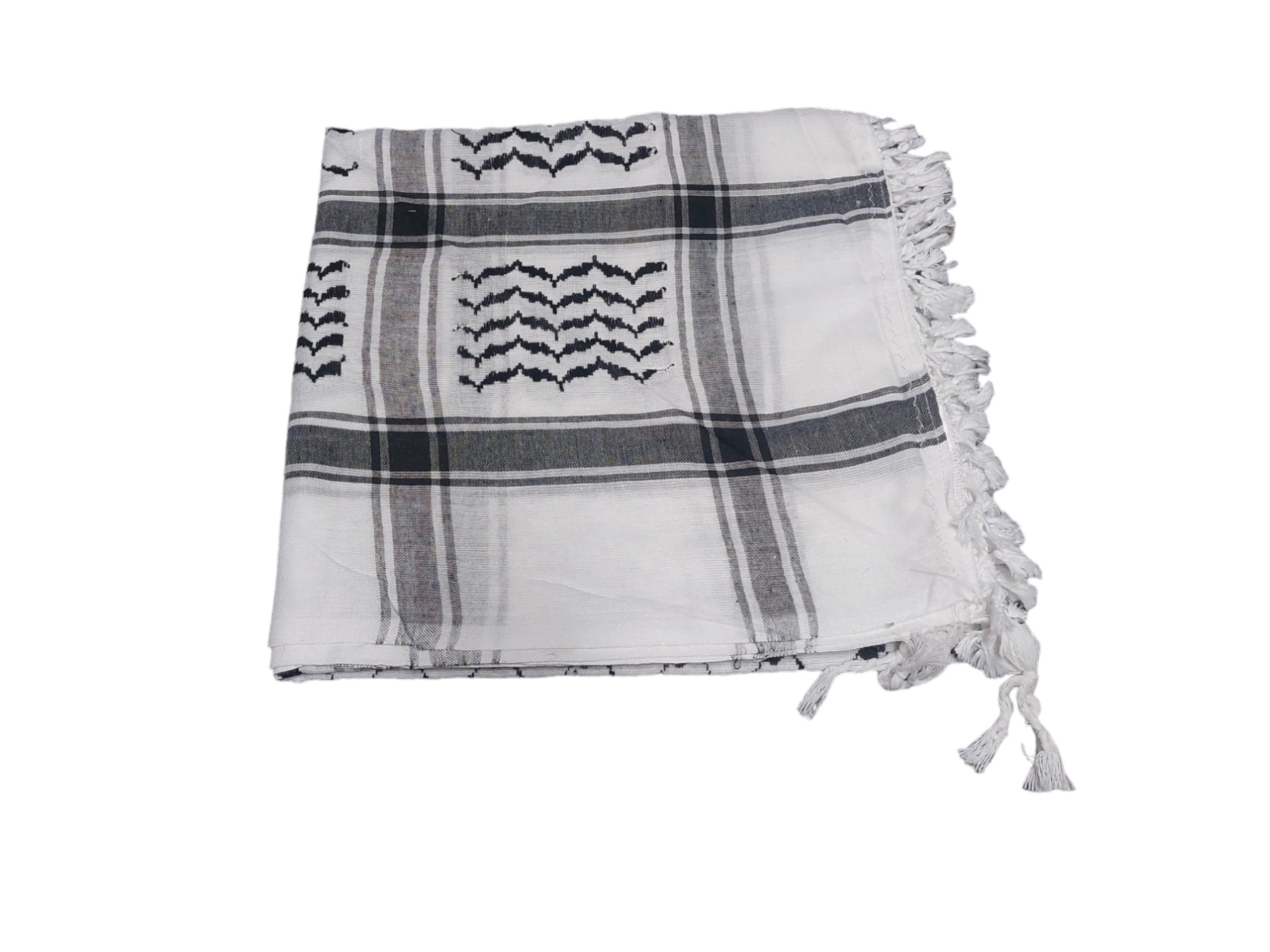 3 Black and White Keffiyeh Palestine Scarf, the Original Keffiyeh Made ...