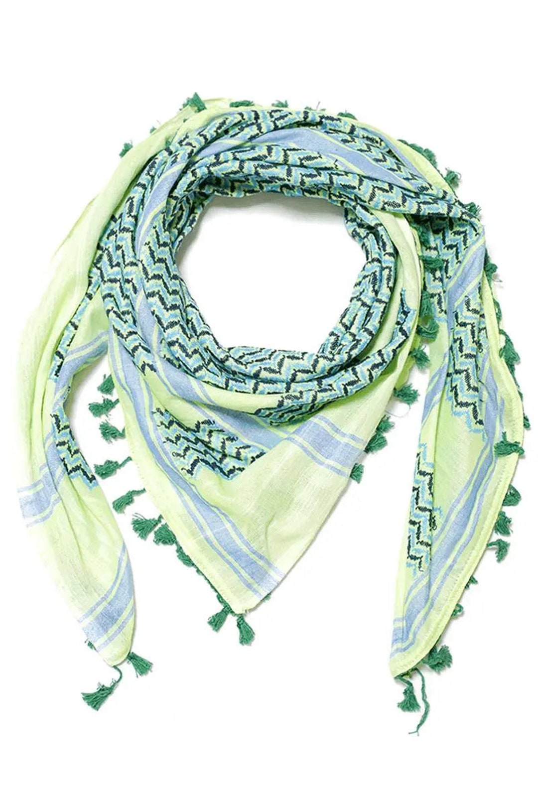 The Original Keffiyeh Palestine Green Sheikh Jarrah Kufiya - Etsy