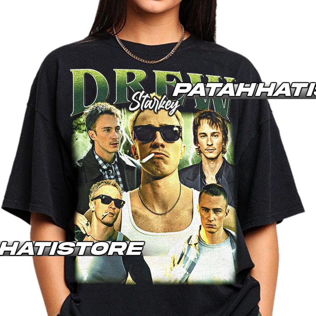 Limited Drew Starkey Vintage T-shirt, Gift for Woman and Man Unisex T ...