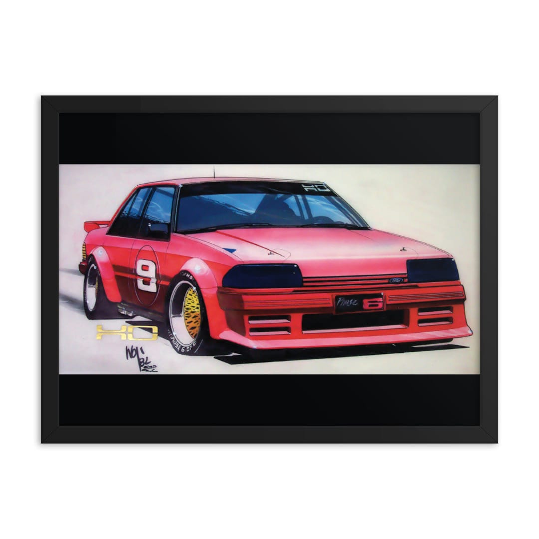 Allan Moffat XE Group C Proposal by Wayne Draper, 1982 - Etsy