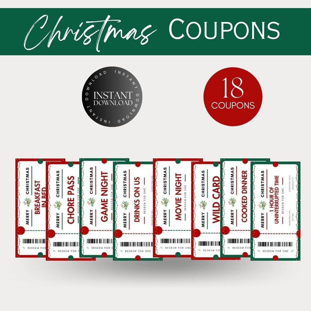 Editable Love Coupons | Instant Download | Coupon Code | Event Tickets ...