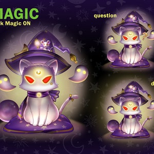 Magic Cat Vtuber Avatar-fully Rigged! - Etsy