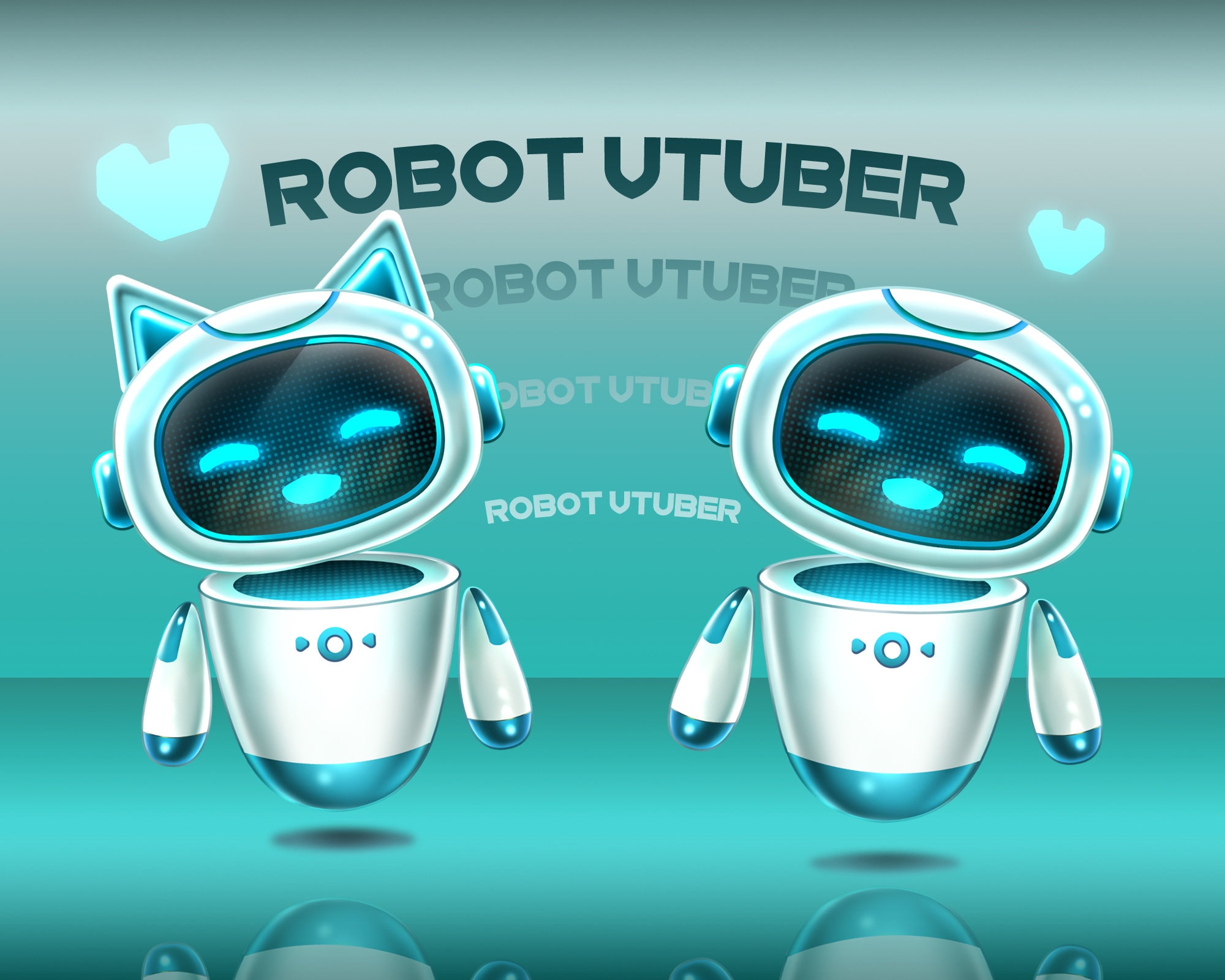 Robot Vtuber -fully Rigged! (style A) - Etsy
