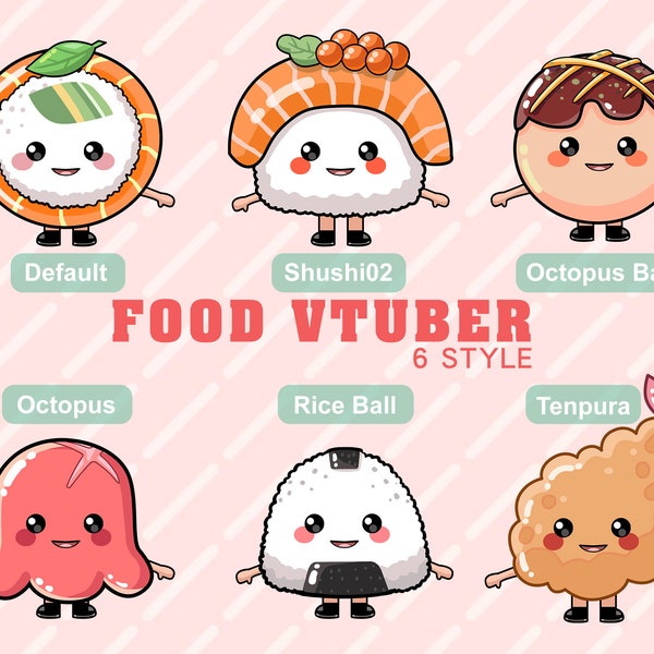 Vtuber Food - Etsy
