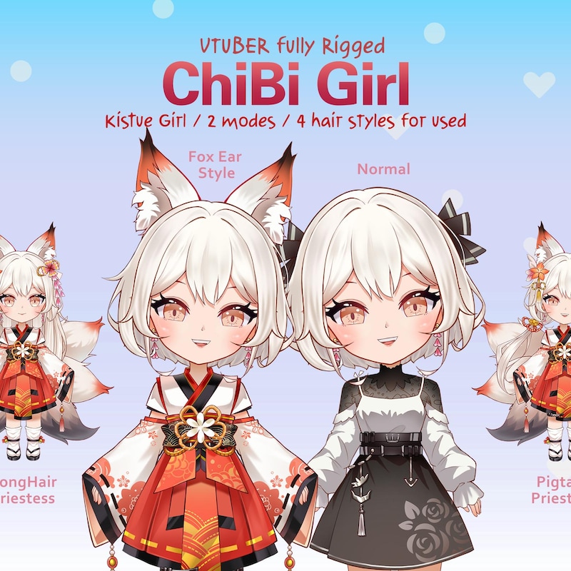 Suiika Vtuber Model - Etsy