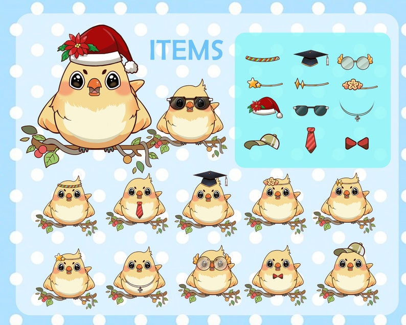 Bird Vtuber -fully Rigged! - Etsy UK