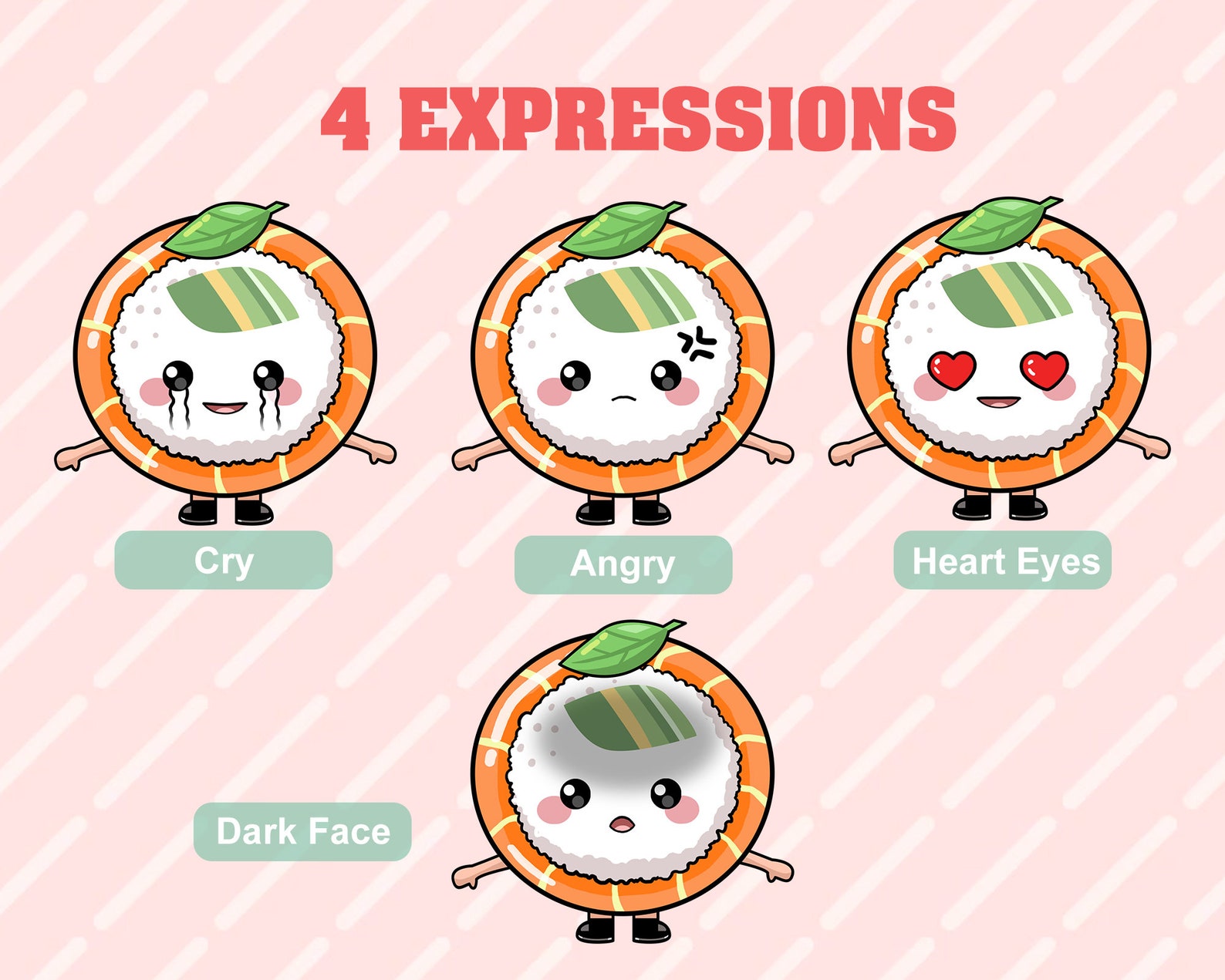 JP Food Vtuber Model - Fully Rigged! - Etsy