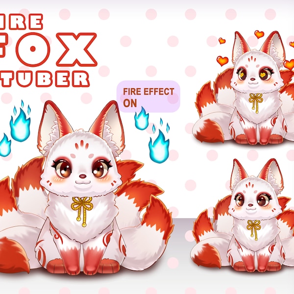 Vtuber Model Fox - Etsy