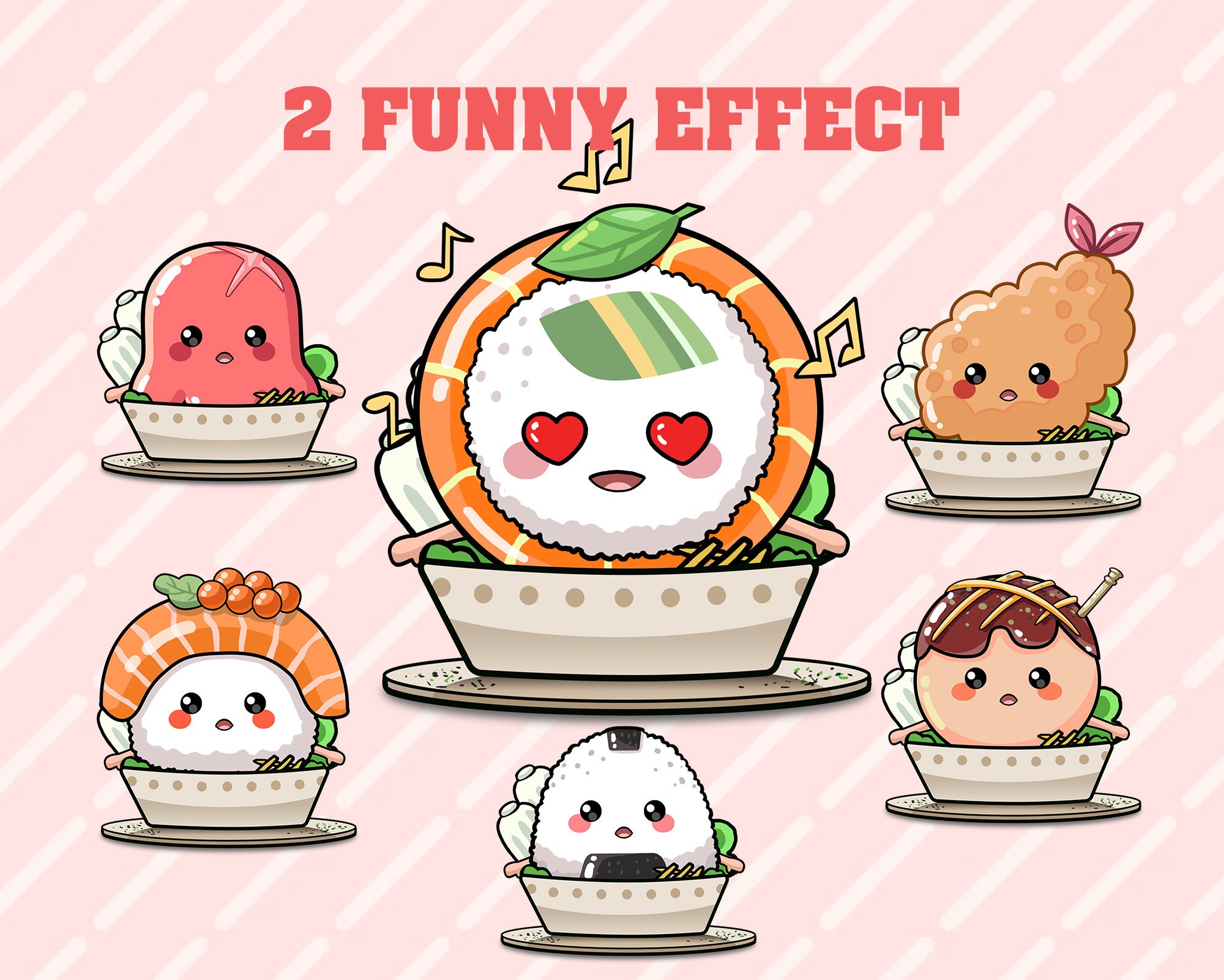 JP Food Vtuber Model - Fully Rigged! - Etsy