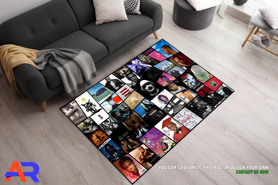 Hip Hop Legends Rug, Hip Hop Old School Rug, Rap Legends Rug, Rap Stars ...